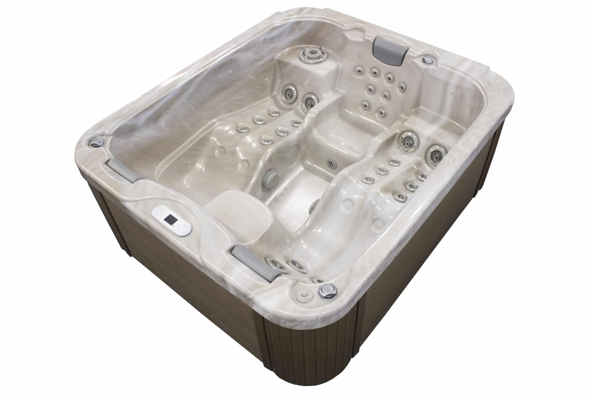 Spa luxe 3 places | Jacuzzi 2 places allongées | Spa Lessy